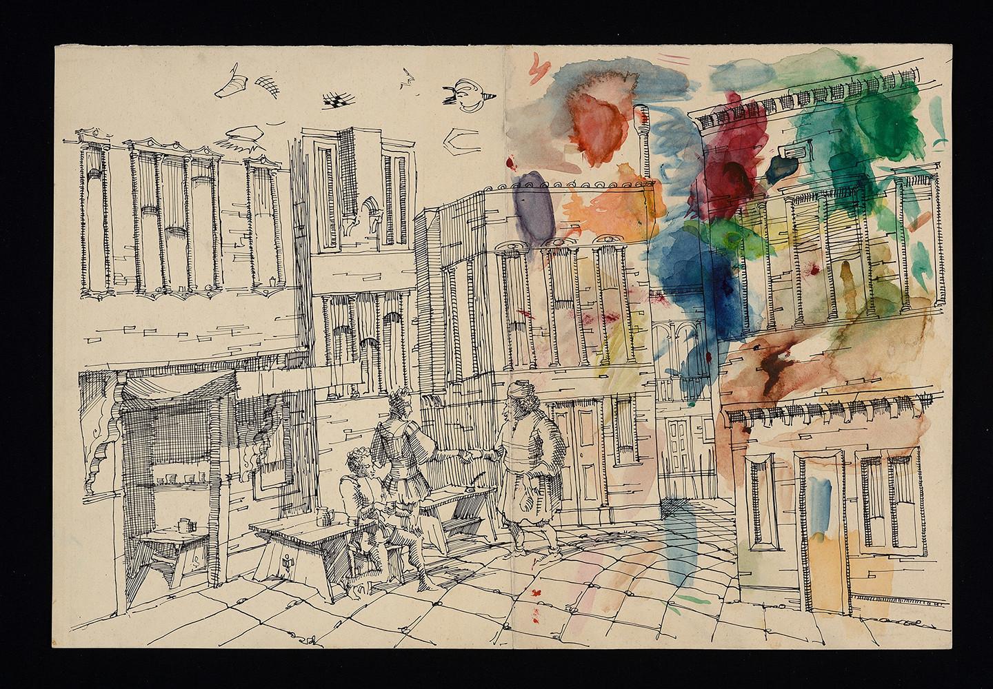 Domenico Gnoli, Palazzo del Comune / Spoleto | | Flash Art